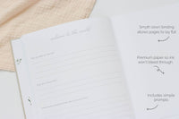 Baby Book | A Newborn Keepsake Book