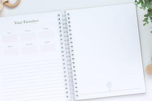 Up Up & Away Baby Book - A Gender Neutral Memory Book For Baby