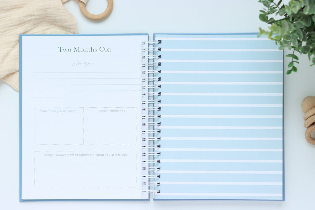 Oxford Baby Book - A keepsake book for baby boy