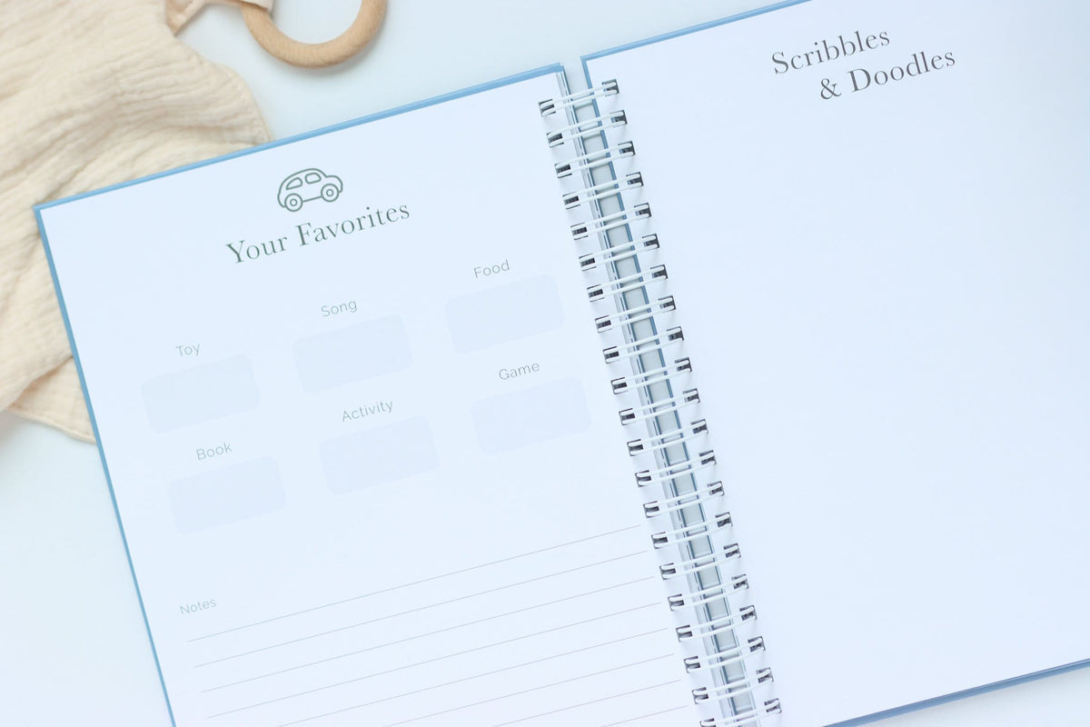 Oxford Baby Book - A keepsake book for baby boy