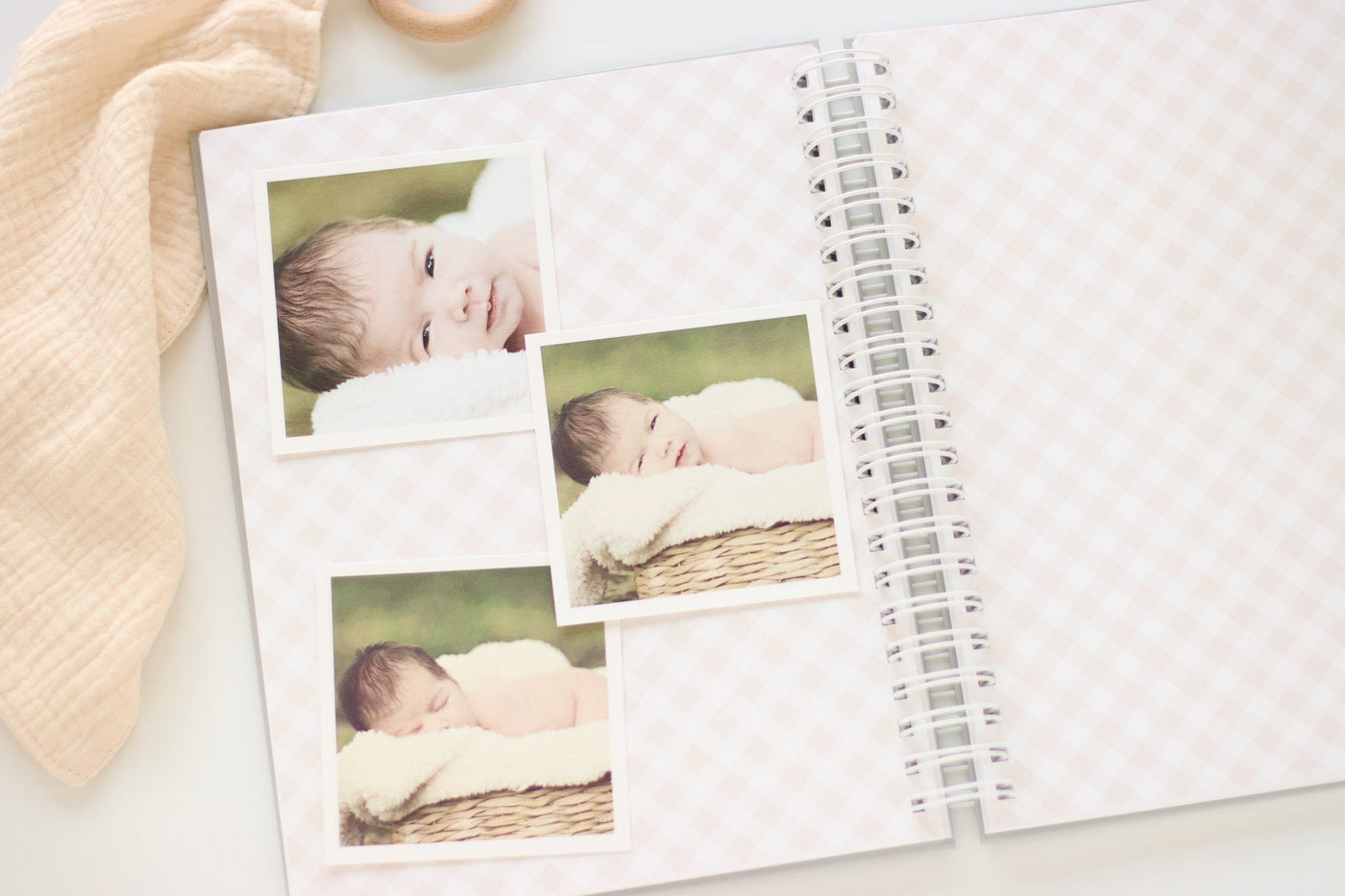 Greenery Baby Book - A Gender Neutral Baby Keepsake Journal