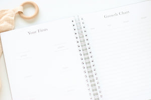 Greenery Baby Book - A Gender Neutral Baby Keepsake Journal